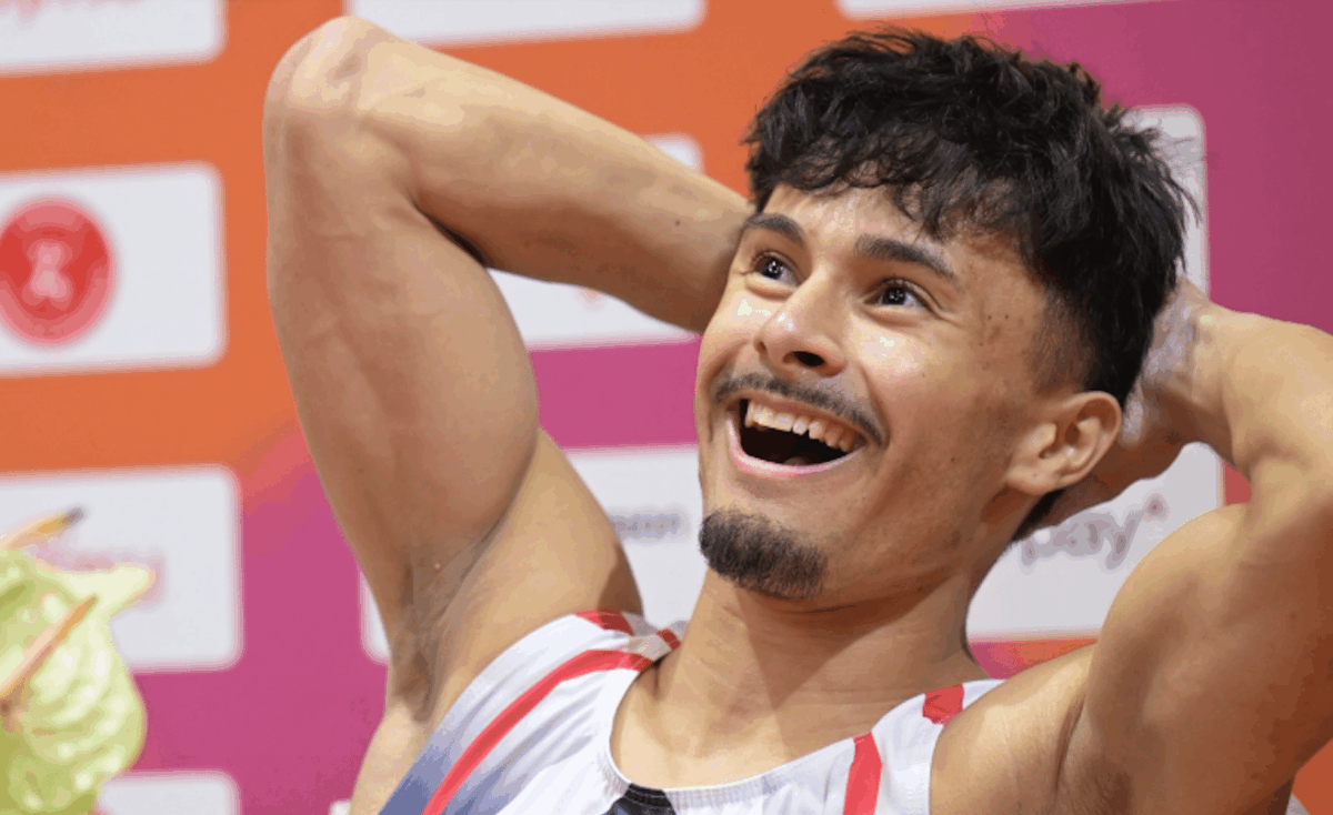 Fil-Brit gymnast Jake Jarman returns to Cebu after winning gold