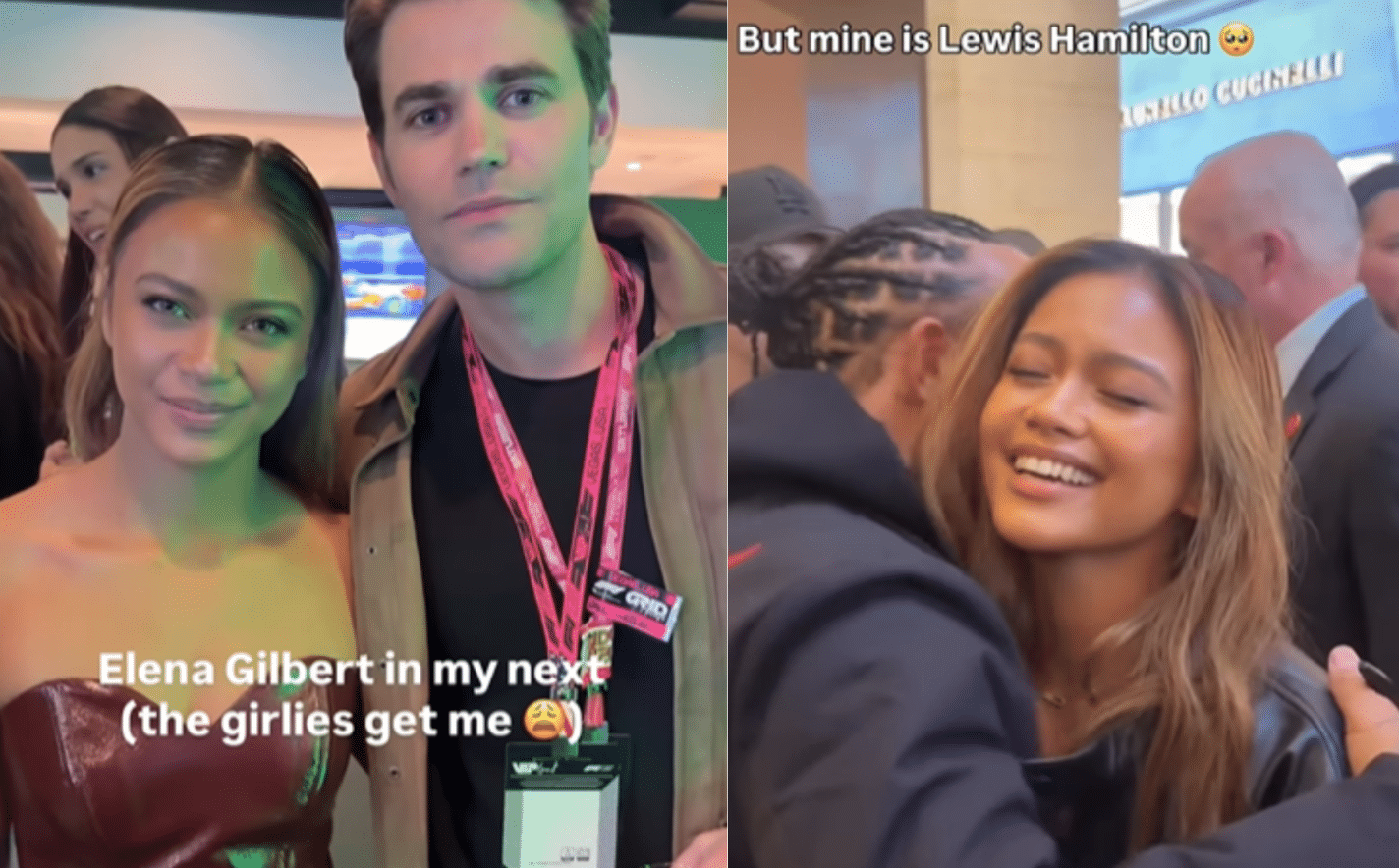 Bianca Bustamant reunites with her F1 idol, meets celebrity crush