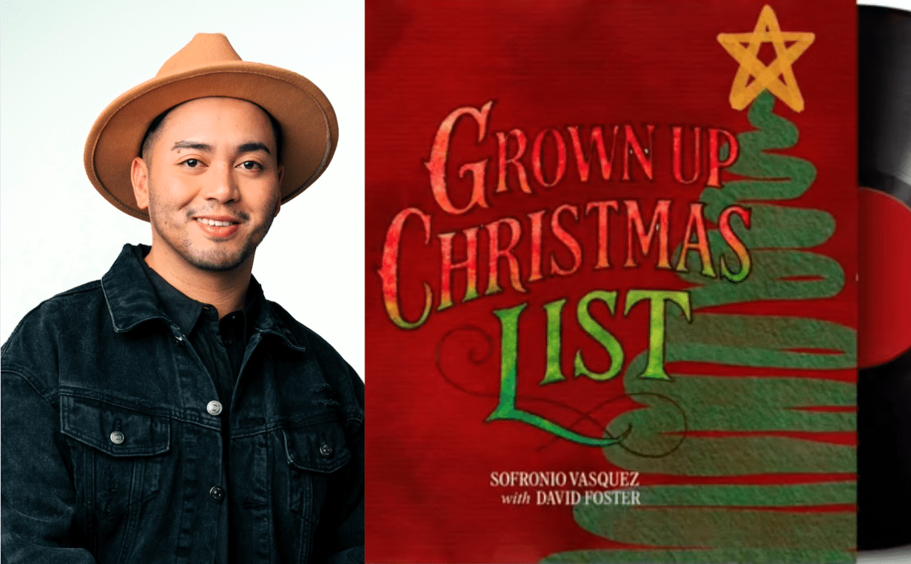 Sofronio Vasquez releases holiday track with David Foster