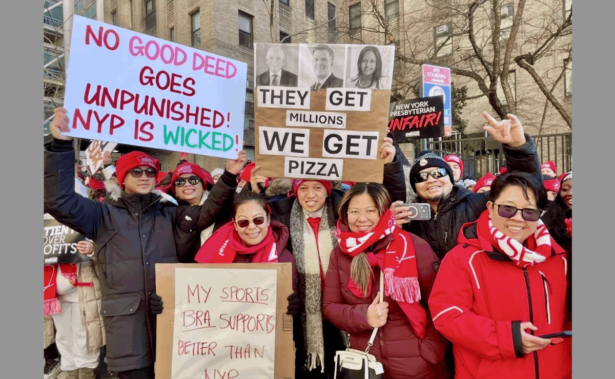 Filipino nurses lead largest nursing strike in New York City history
