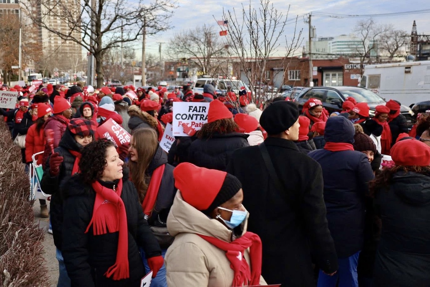 Filipino nurses lead largest nursing strike in New York City history